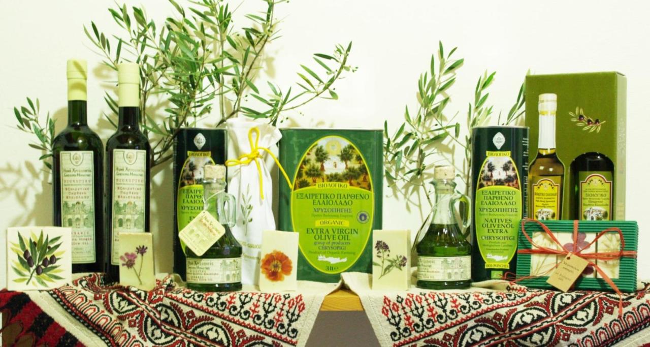 Ελαιόλαδο βιολογικής γεωργίας Χρυσοπηγής - βιοΠοιότητα